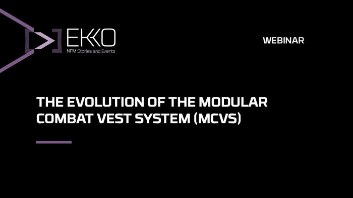 The evolution of the modular combat vest system - webinar